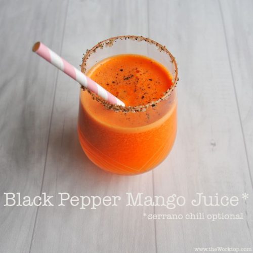 Black Pepper Mango Juice (w/ Serrano Chiles) | theWorktop