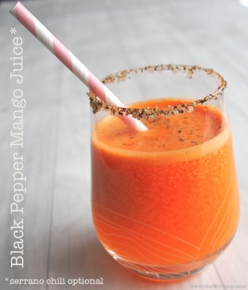 Black Pepper Mango Juice (w/ Serrano Chiles) | theWorktop