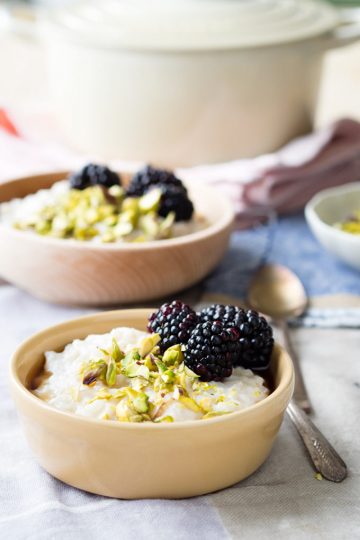 Almond Milk Rice Pudding (Vegan, GF, DF) | The Worktop