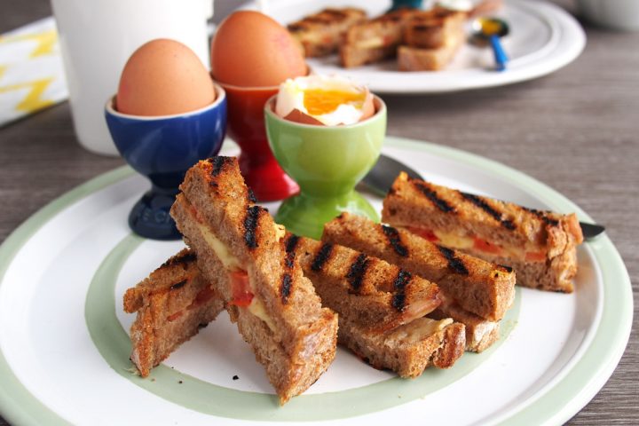 Dippy Eggs and Grilled Cheese Soldiers | The Worktop