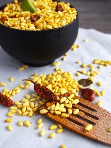 Murmura Spicy Puffed Rice (Borugulu) (V, GF) | The Worktop