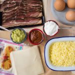 Breakfast Spring Rolls With Bacon, Egg and Cheese