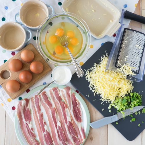Simple Baked Omelette - Use your favorite toppings (GF) | The Worktop