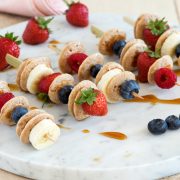 Mini Pancake Skewers | The Worktop