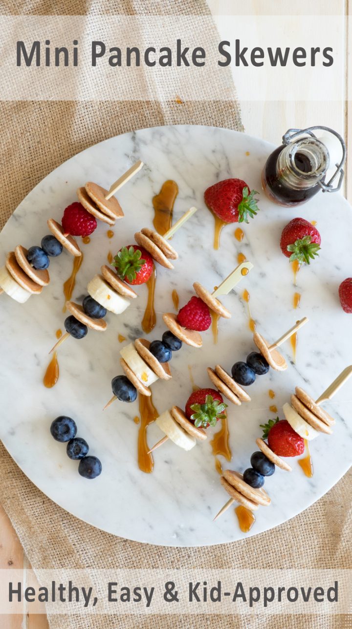 Mini Pancake Skewers | The Worktop