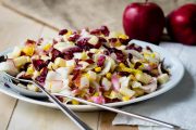 Apple and Endive Salad (GF) - stunning and colorful | The Worktop