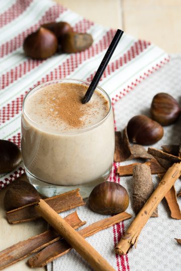 Chestnut Smoothie Recipe - healthy and quick (GF) | The Worktop