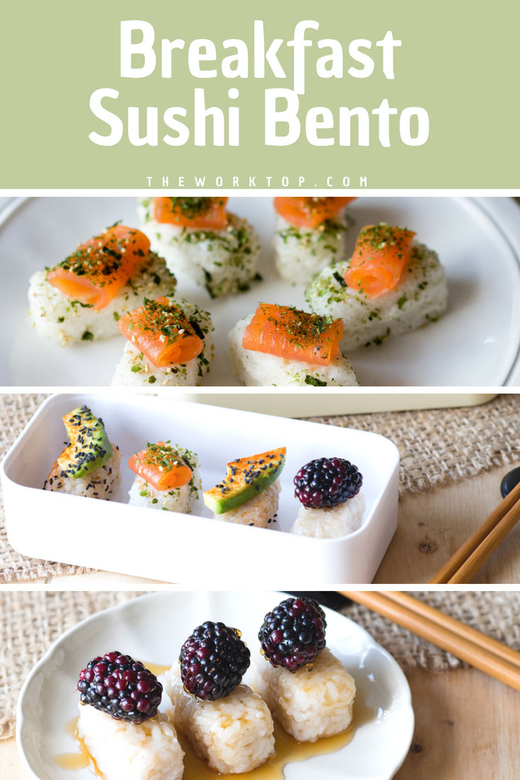 Three Breakfast Sushi Recipes (Vegan, GF) - The Worktop