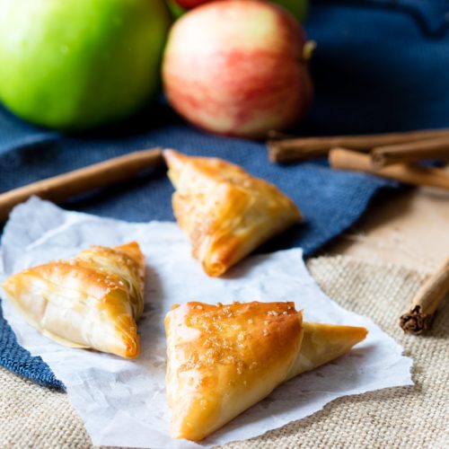 Caramel Apple Turnover with Filo Pastry - Easy Recipe | The Worktop