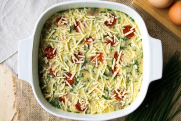 English Breakfast Baked Omelette Recipe | The Worktop