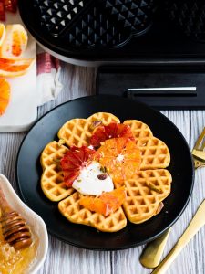 Norwegian Waffles (Heart Shaped Waffle Recipe ) | The Worktop