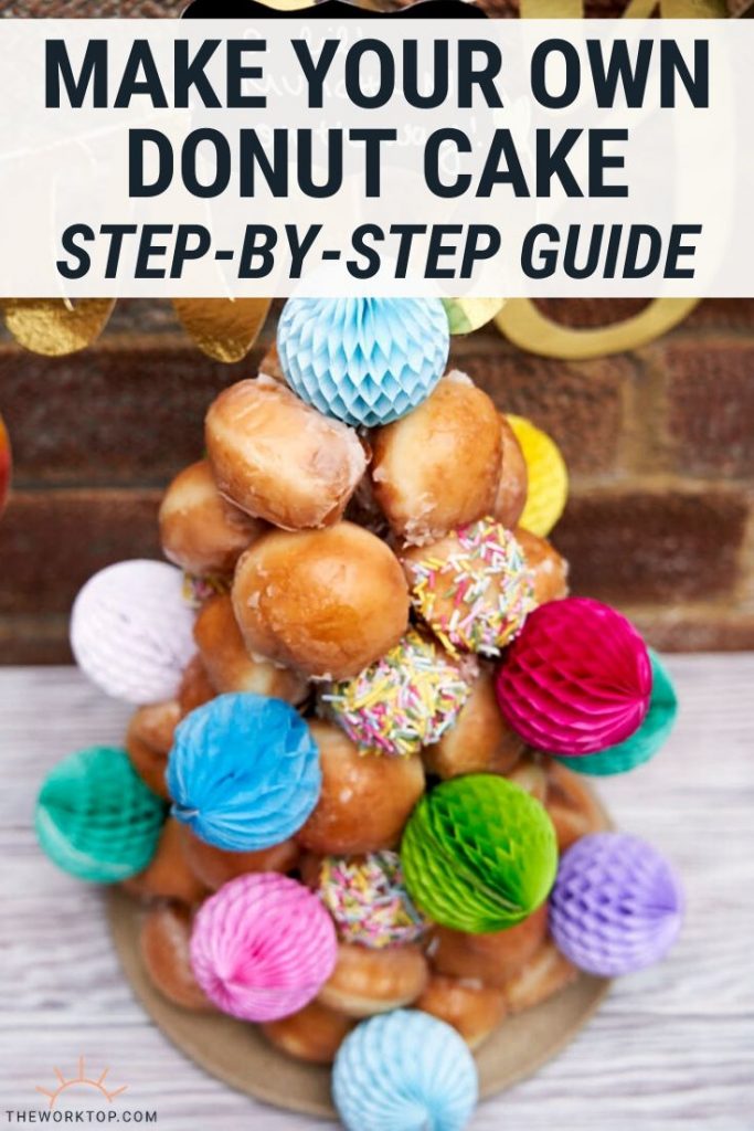 Donut Tree - How to Make a Donut Cake Tower | The Worktop
