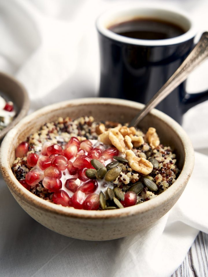 Quinoa Porridge (Quinoa Oatmeal) - Breakfast Recipe - The Worktop