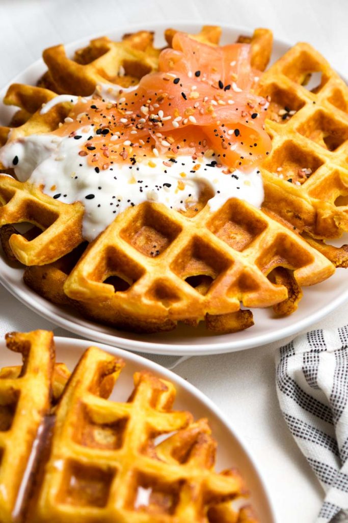 Healthy Cottage Cheese Waffles (Flourless and GF) | The Worktop
