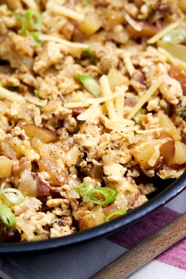 Country Scrambled Eggs - Best Hearty Breakfast | The Worktop