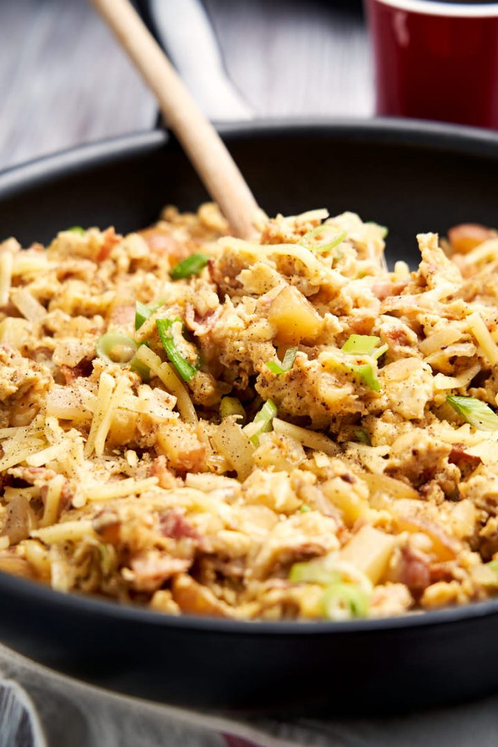 Country Scrambled Eggs - Best Hearty Breakfast | The Worktop