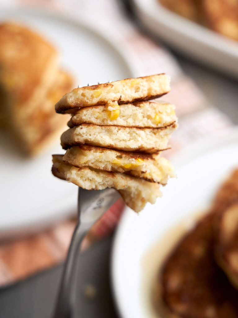 Corn Pancakes (with can creamed corn) | The Worktop
